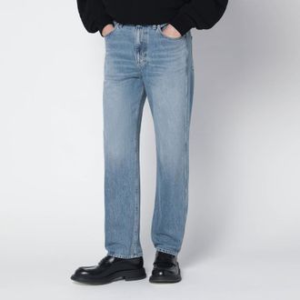 Gucci Light blue d&eacute;lav&eacute; slim-fit jeans