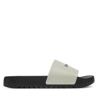Calvin Klein Pantoletten Calvin Klein Chunky Pool Slide Rub HM0HM01063 Grau
