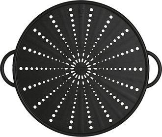 Emsa 514561 Spritzschutz, &Oslash; 31 cm, Silikon, Anthrazit, Smart Kitchen