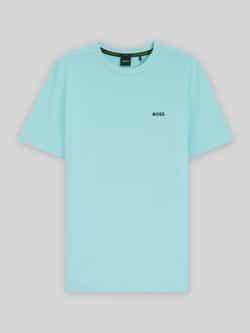 HUGO BOSS Regular Fit T-Shirt aus Baumwoll-Mix