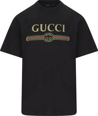 Gucci Logo Cotton T-shirt