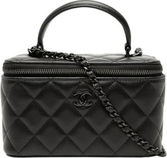 Chanel Sac bandouli&egrave;re mini doccasion - Femme - Pre-owned - Noir - Taille: ONE Size