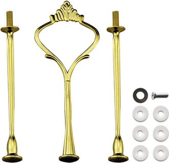 Generic Griffe und Beschl&auml;ge f&uuml;r Kuchenetager, goldfarben, f&uuml;r Hochzeiten, Partys, Dekoration