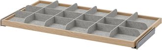 IKEA KOMPLEMENT Ausziehboden mit Trennsteg