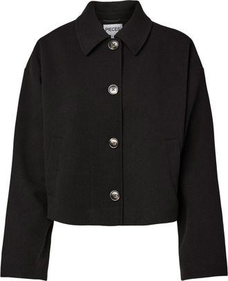 Pieces Pcaya Short Coat Noos Bc