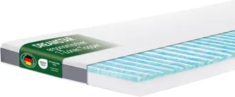 Dreamstar Komfort Topper 160x200 cm 7-Zonen | Visco Matratzentopper atmungsaktiv, rutschfest & waschbar | H 2 & H 3 (H2/H3) | &Ouml;ko-TEX | 7 cm hoch | 160 x 200cm