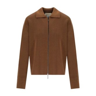 Max Mara Snack Cardigan - Femme - Pulls - Brun - Taille: 40 FR
