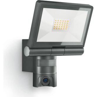 Steinel XLED CAM1 ANT 110081089 LED-Au&szlig;enstrahler mit Bewegungsmelder EEK: E (A - G) 21 W Leuchtfarb