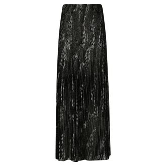 Missoni Femme, Jupes, Noir, Taille: 38 FR Jupe Longue Pliss&eacute;e