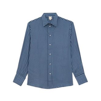 Ines De La Fressange Femme, Blouses et Chemises, Bleu, Taille: 42 FR Maureena Shirt