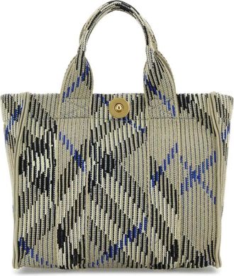 Burberry Femme, Sacs, Multicolore, Taille: ONE Size LL MN Knit Tote CH4