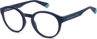 Polaroid Matt Blaue Brillenfassung - - Accessories - unisex - Blau - 51 MM