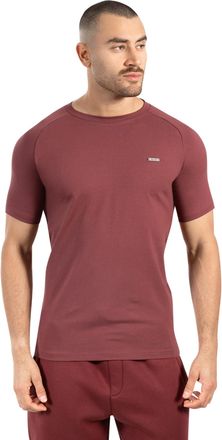 Smilodox T-Shirt Herren Thilo, Schlichtes Shirt, Metallabel auf der Brust, Hochwertigs Kurzarmshirt, Zeitloser Allrounder mit modernem Detail, Vielseitig kombi