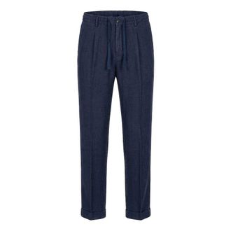 40weft Chino Hose - - Trousers - Herren - Blau - W44