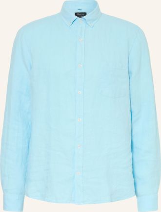 Maerz Maerz Muenchen Leinenhemd Comfort Fit blau