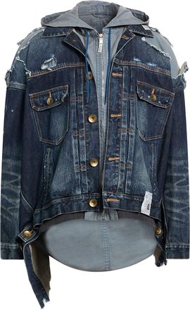 Miharayasuhiro JACKEN & M&Auml;NTEL - Jeansjacken/M&auml;ntel auf YOOX.COM
