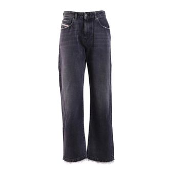 Diesel Gerades Jeans - - Jeans - Damen - Schwarzk - W27