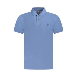 Timberland Klassisches Poloshirt Kurzarm - - Tops - Herren - Blau - S