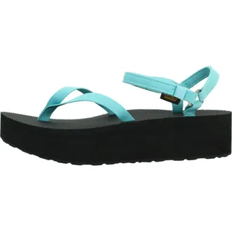 Teva Femme, Chaussures, Bleu, Taille: 40 EU Flatform Sandal Slim