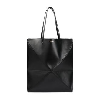 Loewe Puzzle Fold Large Tote Tasche - - Bags - Herren - Schwarzk - ONE SIZE