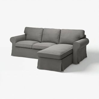 IKEA EKTORP Bezug f&uuml;r 3er-Sofa mit R&eacute;camiere