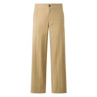 Burberry Homme, Pantalons, Beige, Taille: S Pantalon Droit