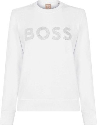 HUGO BOSS Sweatshirt f&uuml;r Damen (Wei&szlig;)