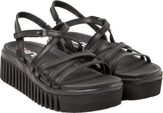 Art Damen 1576f Brighton Sandale, Metallic, Schwarz, 42 EU