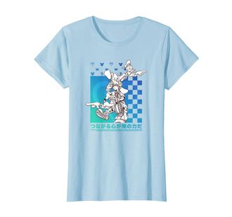 Disney Kingdom Hearts Sora Donald Goofy Kanji Checkerboard T-Shirt