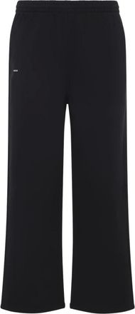 PANGAIA Pangaia, Femme, Pantalons, Noir, Taille: 42 FR 365 Pantalon de surv&ecirc;tement droit mi-&eacute;pais