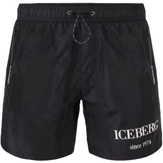 Iceberg Bermuda Badeshorts - - Swimwear - Herren - Schwarzk - M