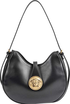 Versace Embl&egrave;me Nappa Hobo Bag