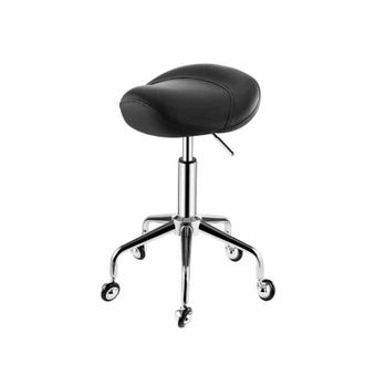 Generic Sattelstuhl mit R&auml;dern, ergonomischer Sattelhocker, drehbarer, Verstellbarer Arbeitsstuhl, 440 Pfund Tragkraft, geeignet for Spa-Massage und medizinis