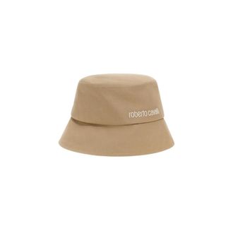 Roberto Cavalli Logo Eimer Hut - - Accessories - Damen - Braun - ONE SIZE