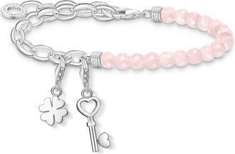 Thomas Sabo Sabo Damen Schmuck Set Armband Charm Anhänger 925 Sterlingsilber SET0612-034-9-L17