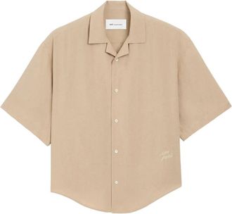 Ami Homme, Chemises, Beige, Taille: M Boxy Shirt