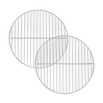 Amazon Basics Grillrost, ca. 37.3 cm, 2 St&uuml;ck, silberfarben