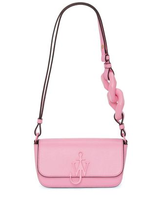J.W.Anderson sac porté épaule à logo Anchor Chain - Rose
