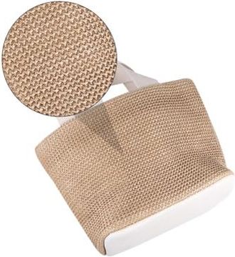 IFUNDOM Sac Tiss&eacute; Vintage pour Femme Sac &agrave; Main &agrave; Main Paille Beige &eacute;t&eacute; D&eacute;contract&eacute; Rangement pour Voyage et Loisirs