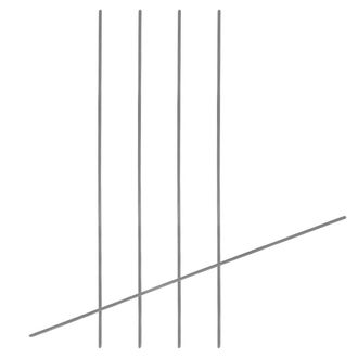 BESTONZON 5 Stück Wolframdraht 2mm Hitzebeständig für Schmuckherstellung Brenndraht für Keramikschmuck und Ofenzubehör 20cm Lang Robust und Formstabil