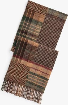 Polo Ralph Lauren Wolle gedruckter Schal - Braun