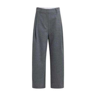 YaYa Weite Hose - - Trousers - Damen - Grau - M