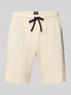 HUGO BOSS Regular Fit Sweatshorts aus Baumwoll-Mix Modell MIX&MATCH