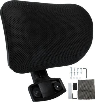 Valiclud Höhenverstellbare Büro Stuhl Kopfstütze Ergonomisches Nackenstützkissen für Computerstuhl Bürobedarf Komfortable Kopfstütze zur Entlastung von Nackens