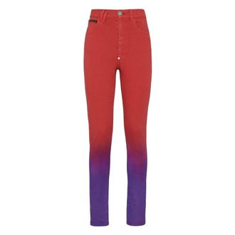 Philipp Plein Femme, Jeans, Multicolore, Taille: W28 Super High Waist Jegging