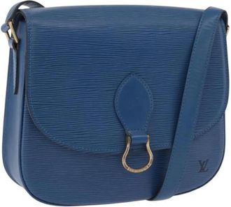 Louis Vuitton Sac bandouli&egrave;re vintage doccasion - Femme - Pre-owned - Bleu - Taille: ONE Size