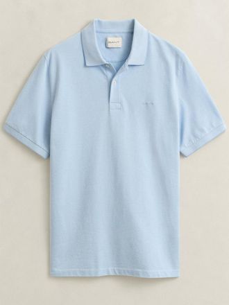 GANT Piqu&eacute;-Poloshirt aus Baumwolle mit tonaler Struktur in