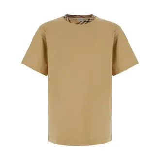 Burberry Homme, Tops, Beige, Taille: XL T-shirt Ryan