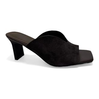 Sergio Moretti Femme, Chaussures, Brun, Taille: 38 EU Mules habill&eacute;es &agrave; bout ouvert