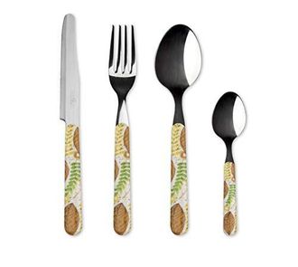 Excelsa Autumn Leaves Tafelbesteck 24-teilig, Edelstahl 18/0